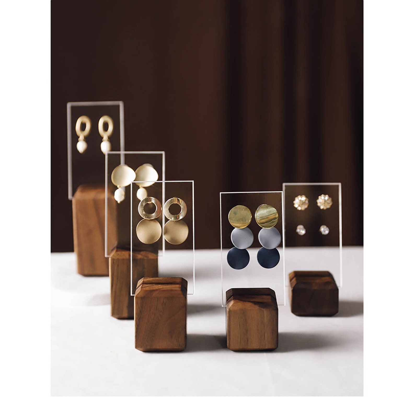 Earrings Stand Earring Card Holder Earrings Organizer Stud - Etsy UK