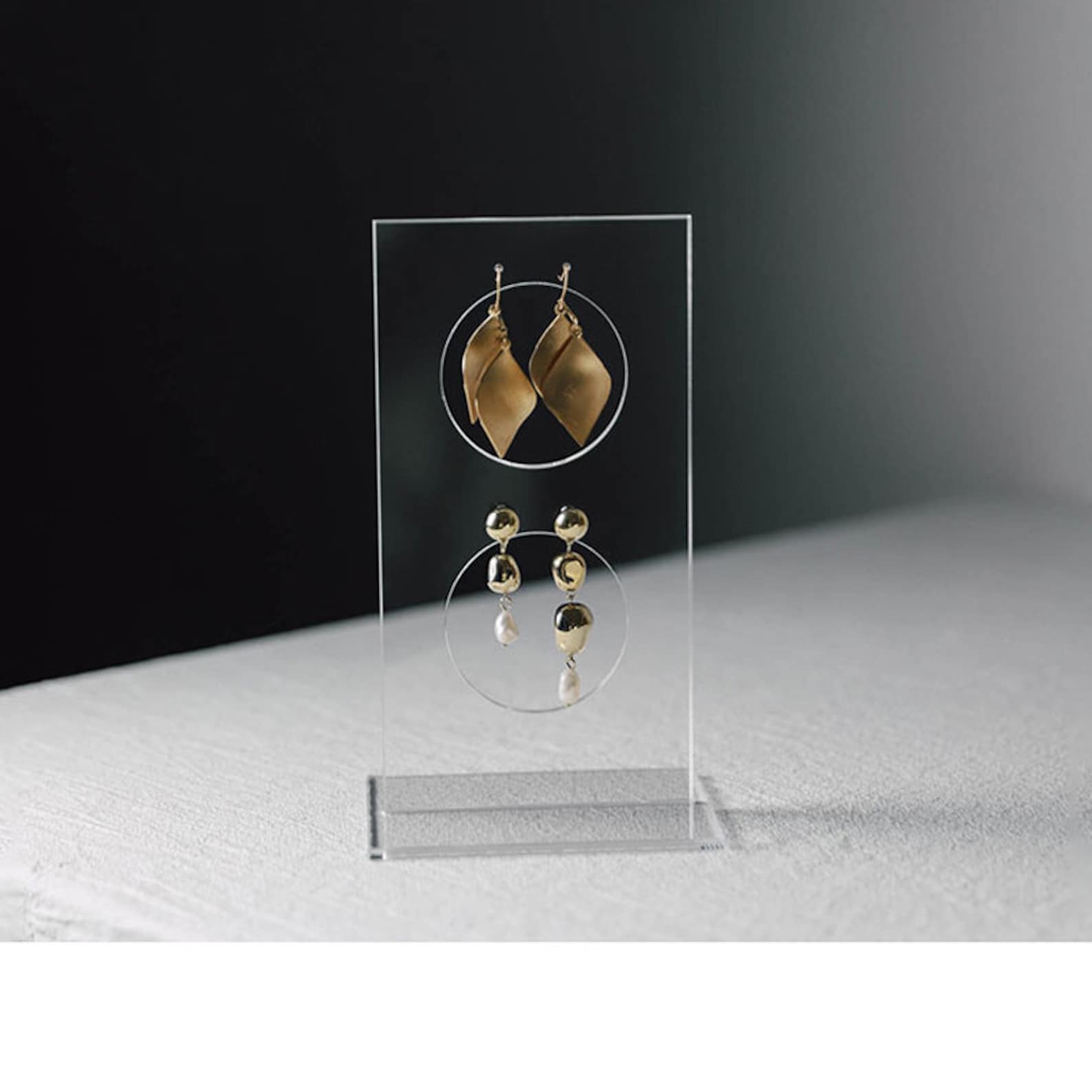 Earrings Display Stand Stud Earrings Display Holder Acrylic | Etsy