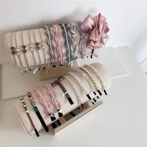 Girls Hair Band Display Stand, Hair Accessories Display Holder ...