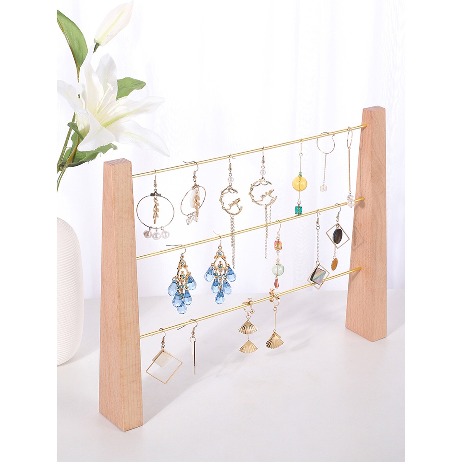 3 Tier 5 Tier Earrings Display Stand Earrings Organizer | Etsy