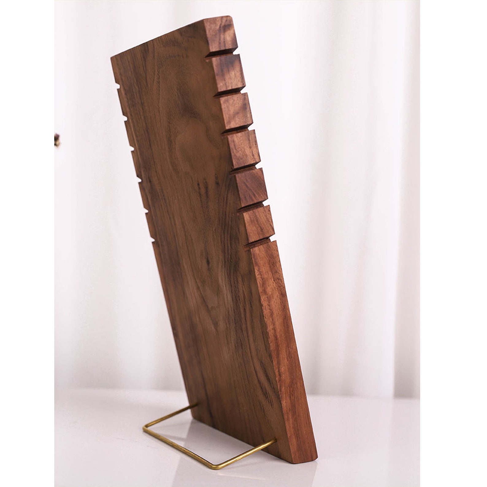 Necklace Display Stand Wood Jewelry Stand Wood Necklace | Etsy