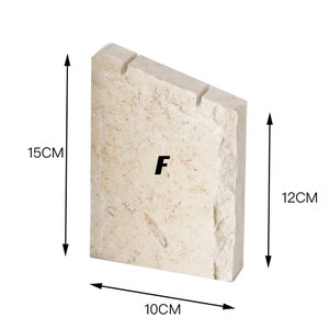 Nature Stone Jewelry Display, Marble Jewelry Display Set, Jewelry ...