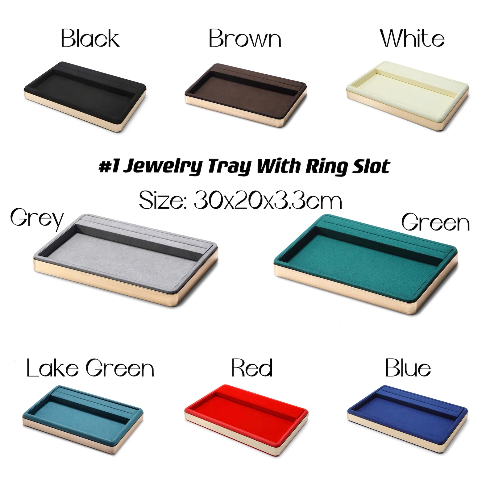 Jewelry Display Tray, Earrings Display Case, Ring Display Tray ...