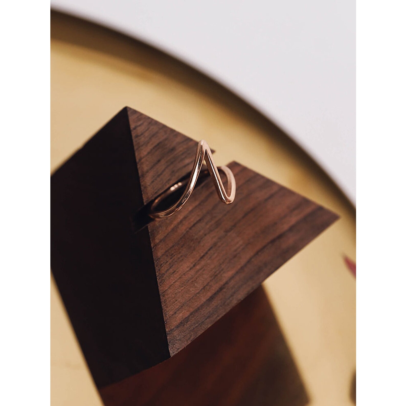 Wood Ring Display Stand Ring Display Holder Wood Jewelry - Etsy