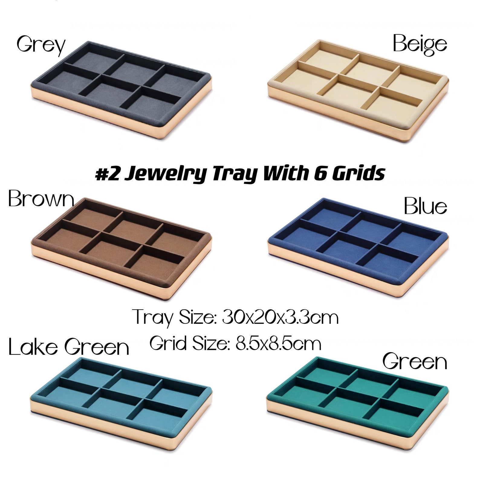 Jewelry Display Tray, Earrings Display Case, Ring Display Tray ...