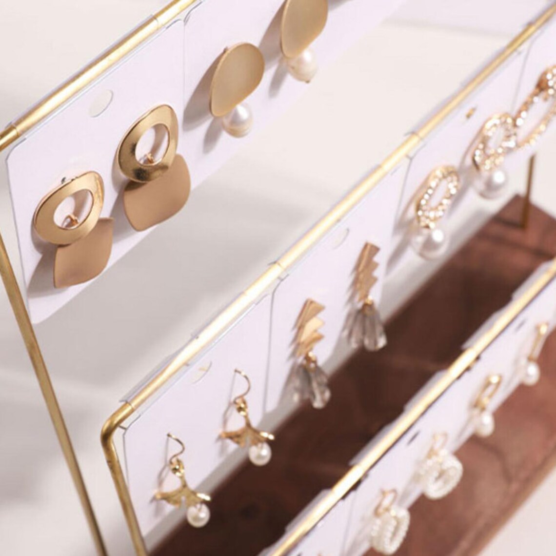 4 Tier Earrings Display Earrings Organizer Earrings Rack - Etsy