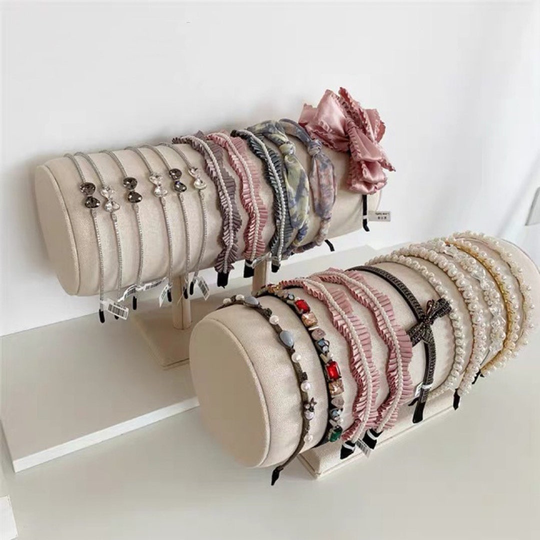 Girls Hair Band Display Stand, Hair Accessories Display Holder ...