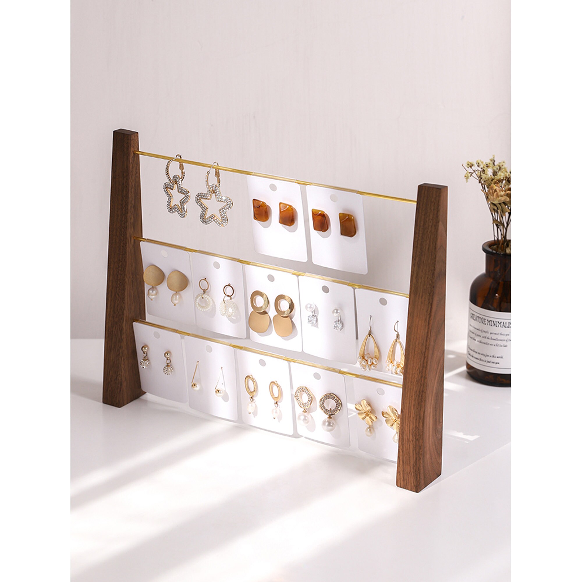 3 Tier 5 Tier Earrings Display Stand Earrings Organizer - Etsy