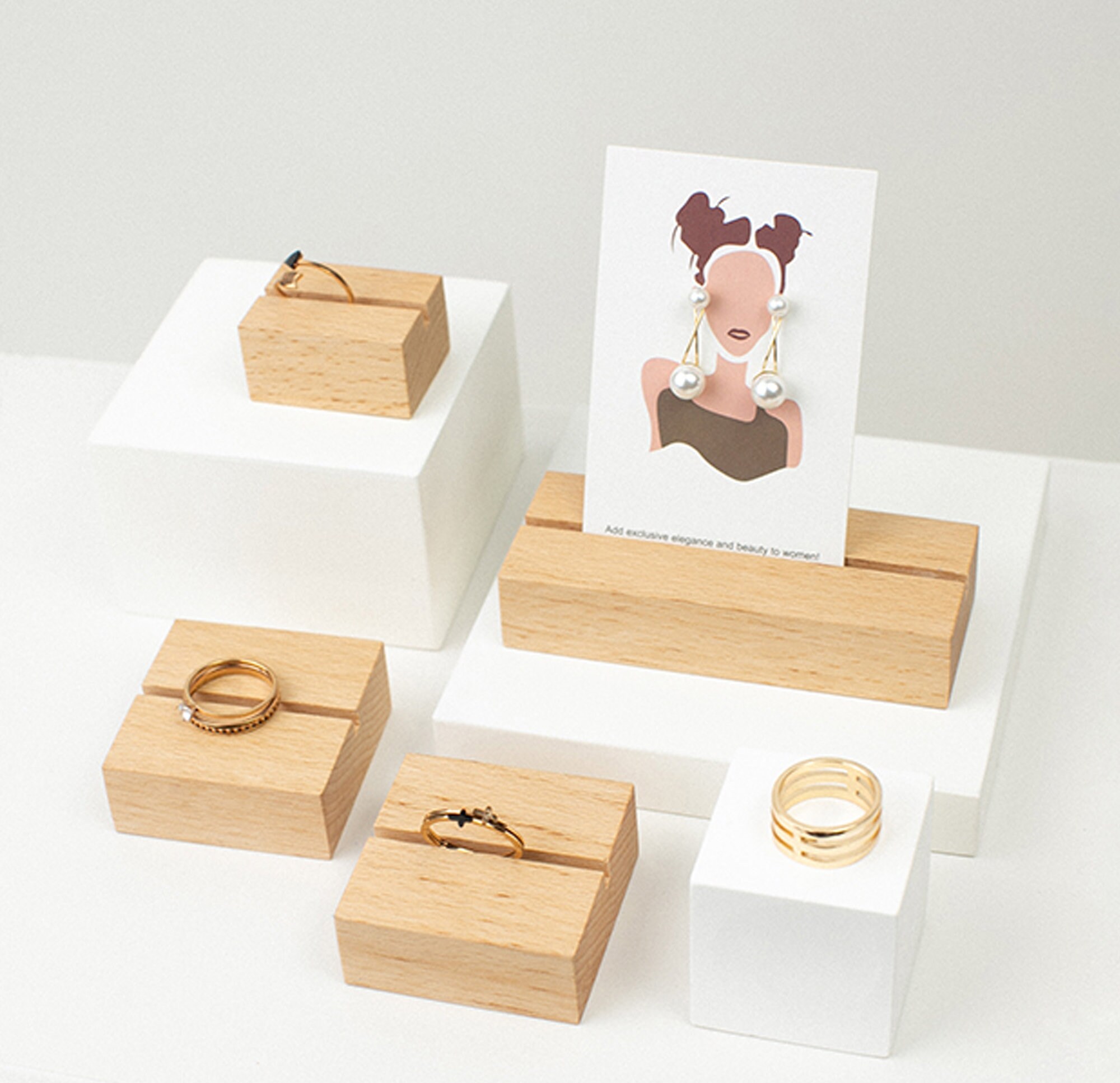 Earrings Display Stand Earring Card Holder Earring | Etsy