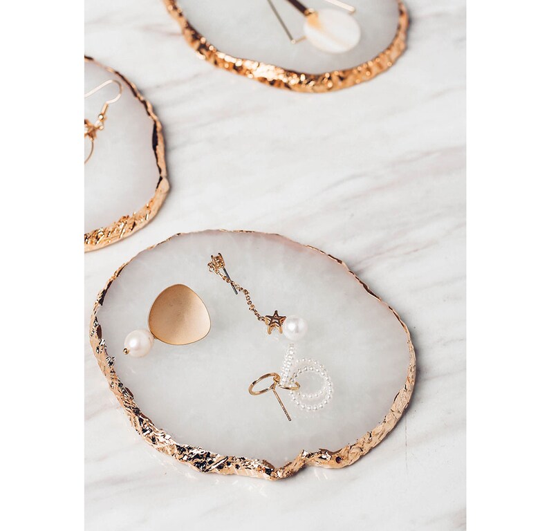 Resin Ring Display Ring Holders Earring Stands Ring Dish - Etsy