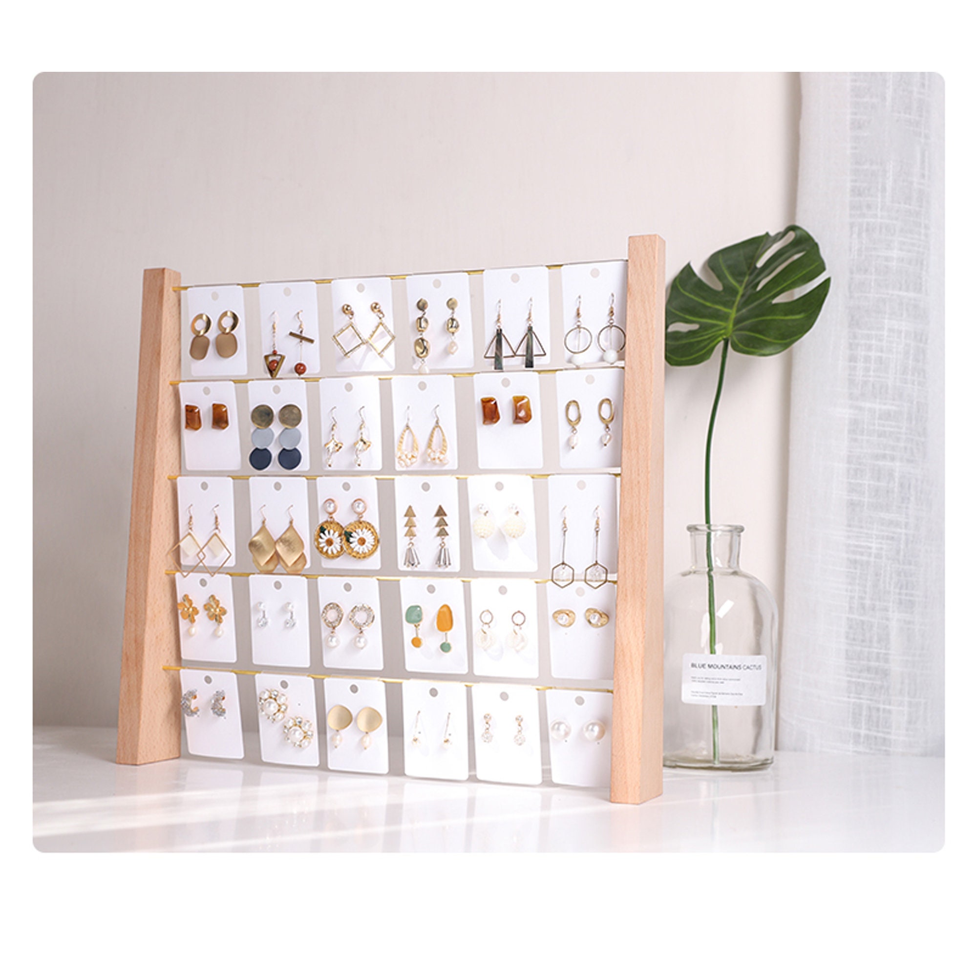 3 Tier 5 Tier Earrings Display Stand Earrings Organizer - Etsy