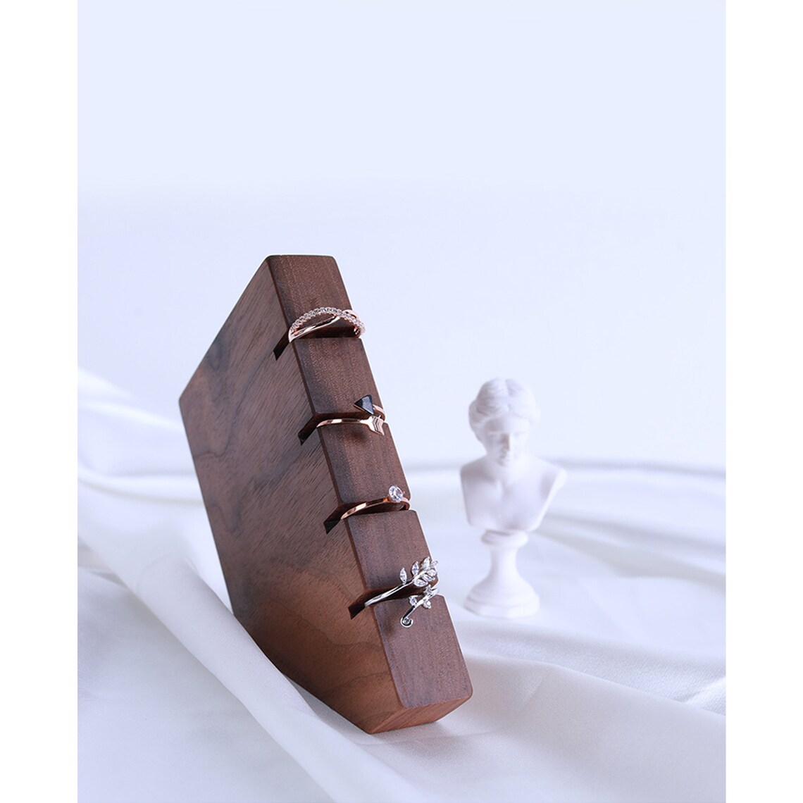 Wood Ring Display Stand Ring Display Holder Jewelry Display | Etsy