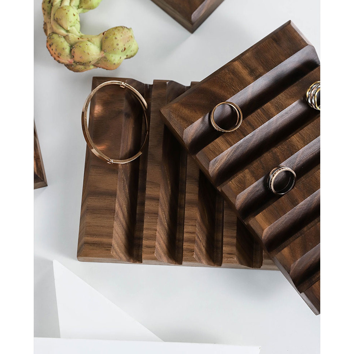 Wood Ring Display Tray Ring Display Holder Ring Display - Etsy