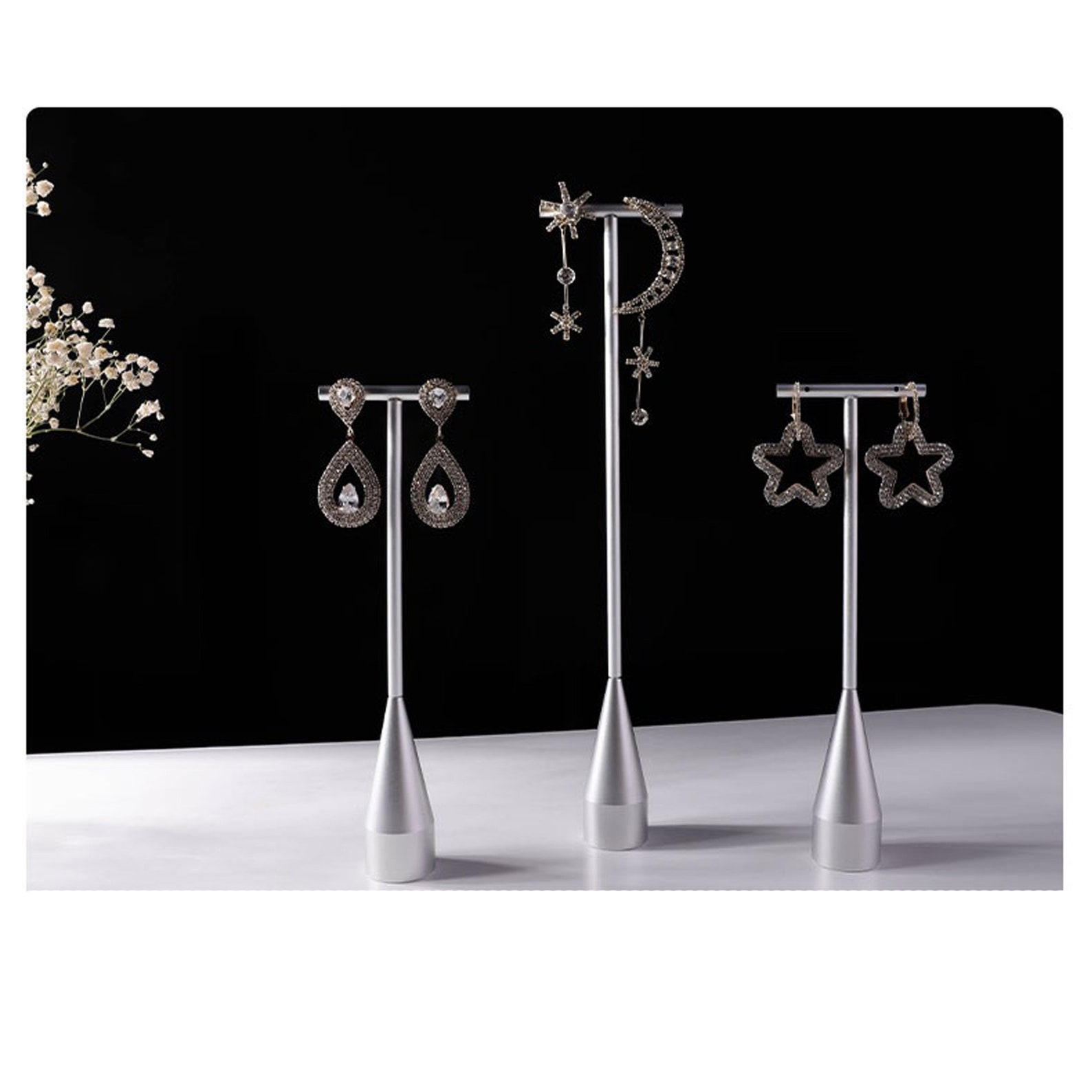 Earrings Display Stand Stud Earrings Display Minimalist - Etsy