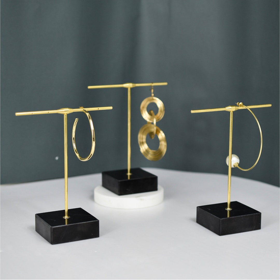 Earrings Display Stand, Earrings Display Holder, T-bar Earrings Display ...