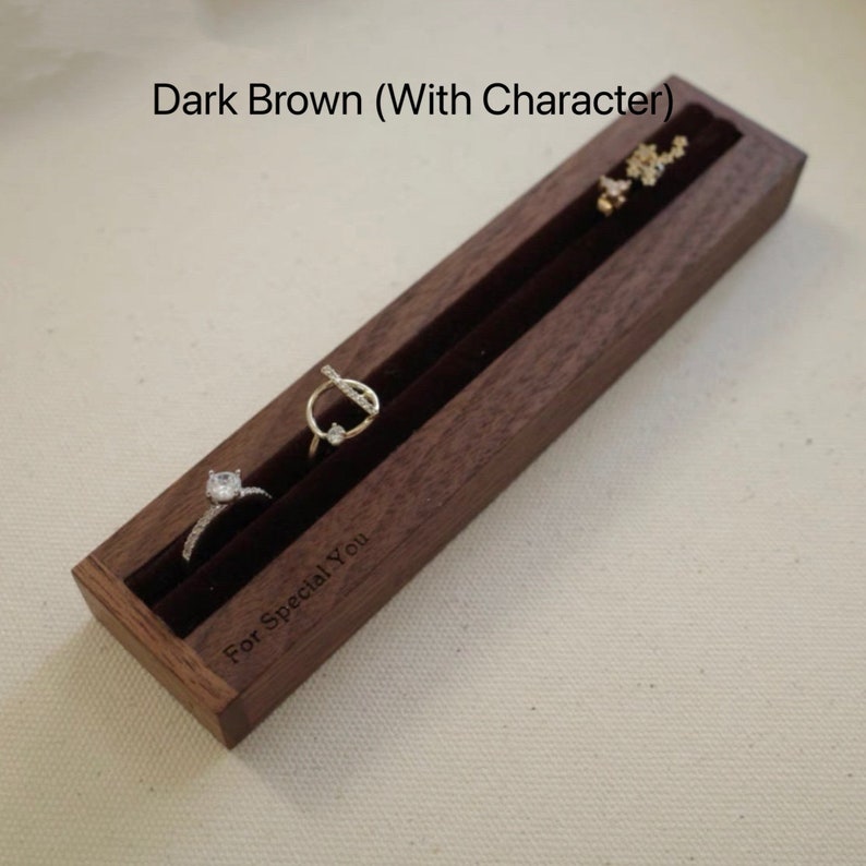 Wood Ring Display, Ring Stand, Ring Organizer, Ring Holder, Engagement ...