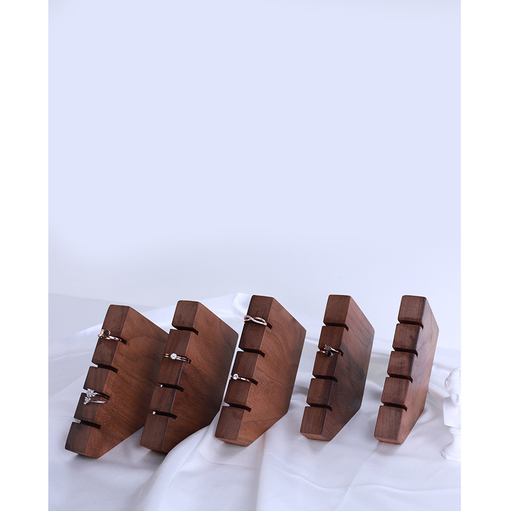 Wood Ring Display Stand Ring Display Holder Jewelry Display | Etsy