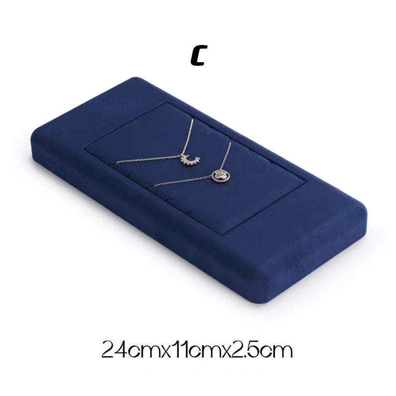 Blue Jewelry Display Tray Ring Display Stand Jewelry Display - Etsy