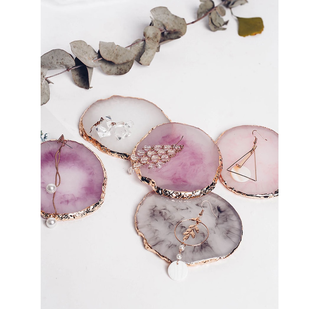 Resin Ring Display, Ring Holders, Earring Stands, Ring Dish, Jewelry ...