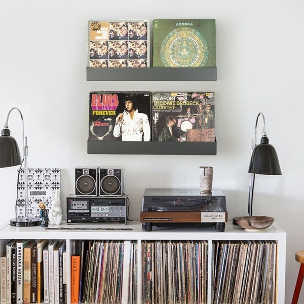 Record Shelf - Etsy