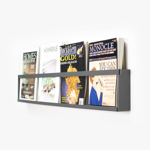 Floating Magazine Rack by Manyfoldstore/ Wall Magazine Rack / Wall ...