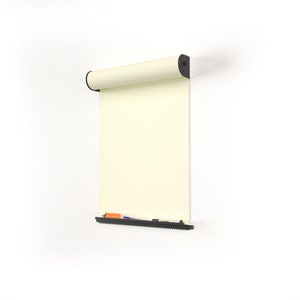 Paper Roller With Pen Holder /paper Dispenser Wall Mounted / Cafe Menu ...