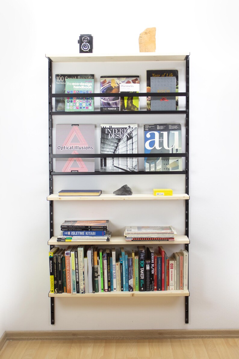 Manyfold Easy Shelves: Custom Display Shelves / Wall Mounted Magazine ...