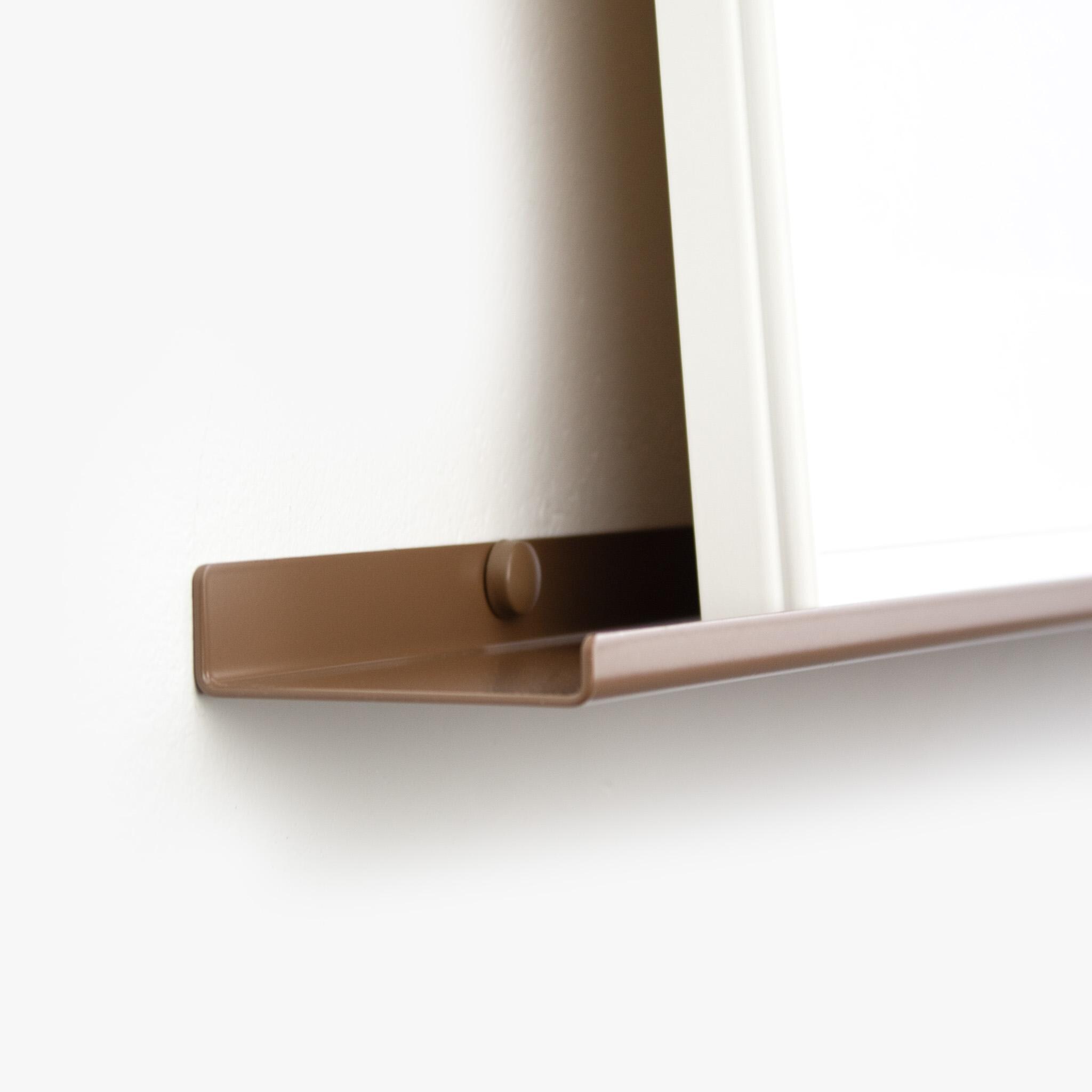 Gray Picture Ledge/ Wide Floating Shelf / Metal Picture Ledge ...
