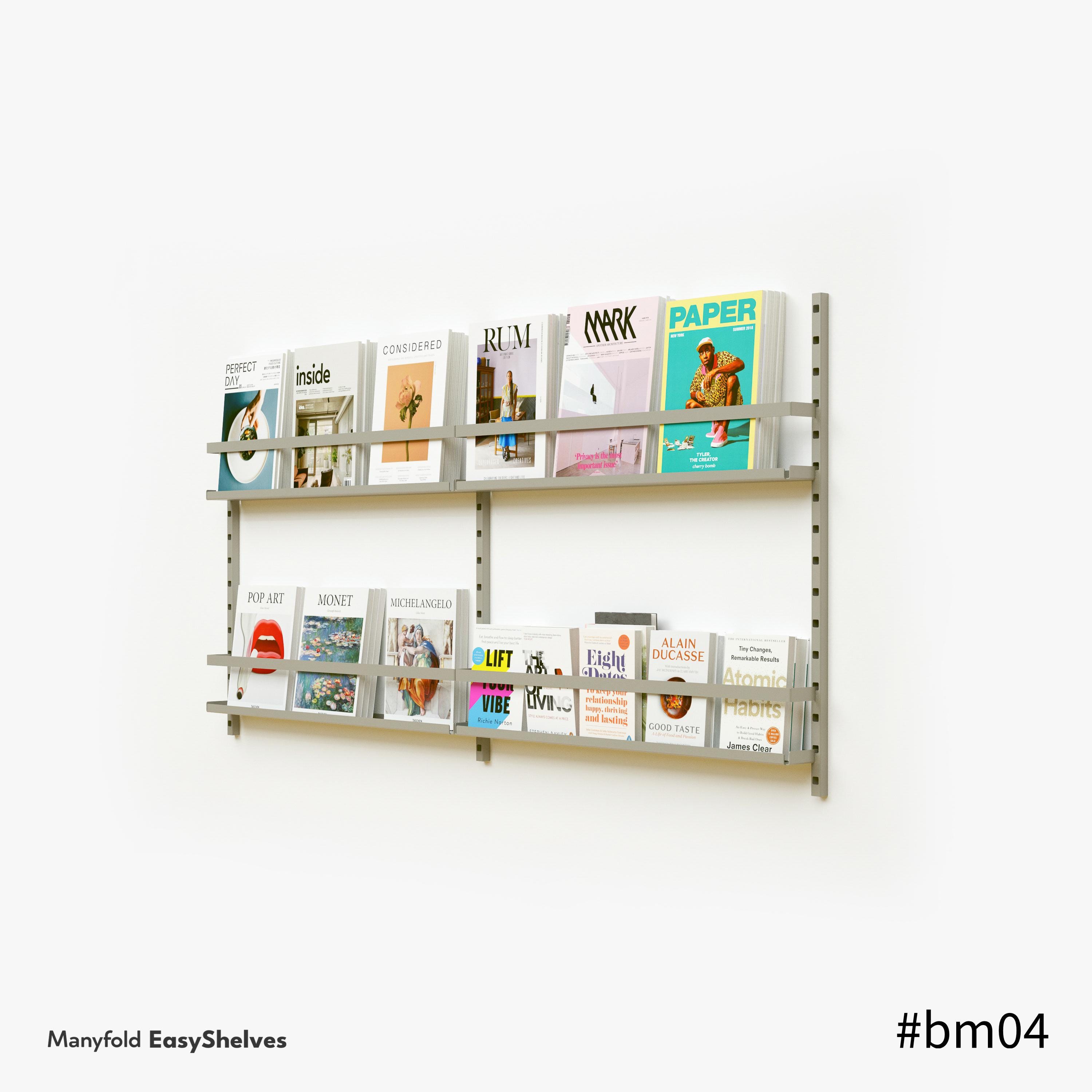 Manyfold Easy Shelves: Custom Display Shelves / Wall Mounted Magazine ...