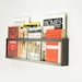 White Magazine Holder / Wall Mounted Magazine Rack / - Etsy Canada