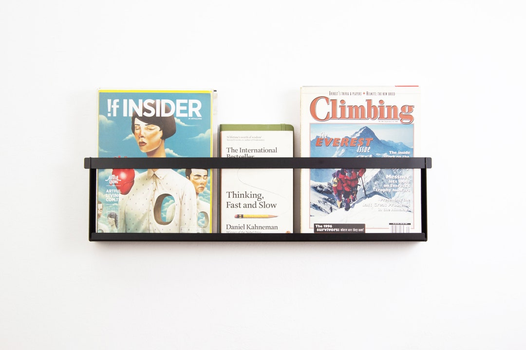 Magazine Rack Wall Mounted by Manyfoldstore/ Wall Magazine Rack / Wall ...