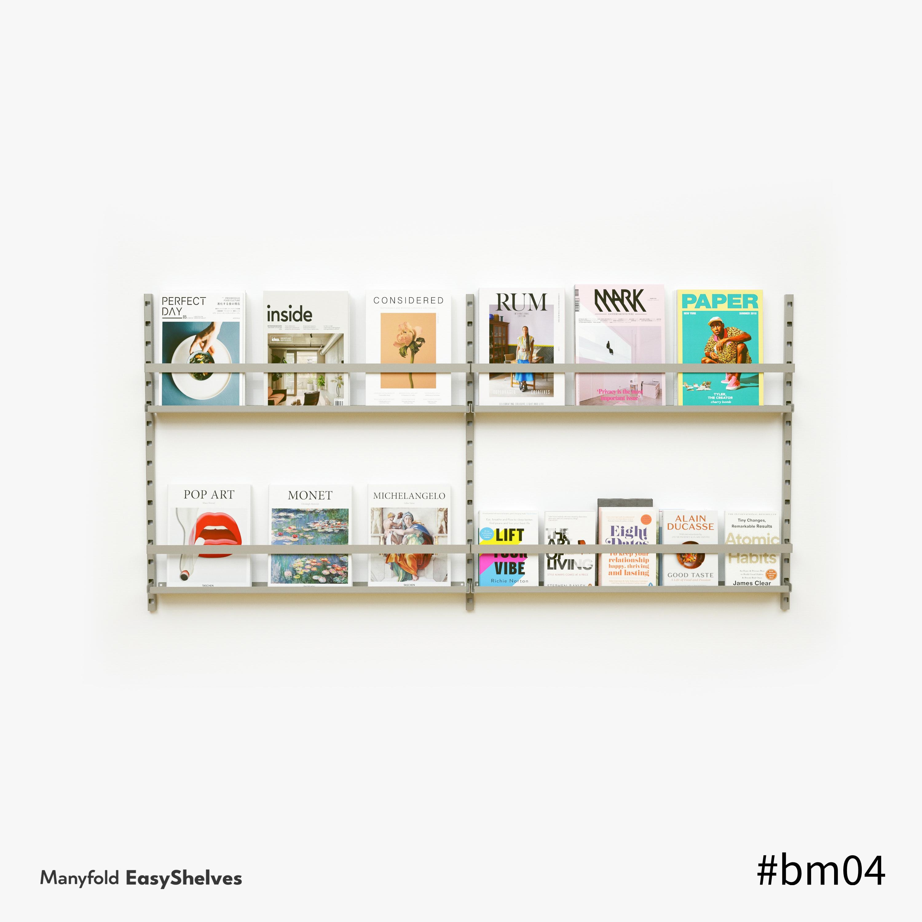 Manyfold Easy Shelves: Custom Display Shelves / Wall Mounted Magazine ...