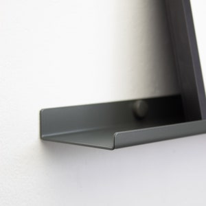 Thin Picture Ledge Shelf / Wall Mounted Narrow Floating Racks / Picture ...