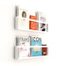 White Magazine Holder / Wall Mounted Magazine Rack / - Etsy Canada
