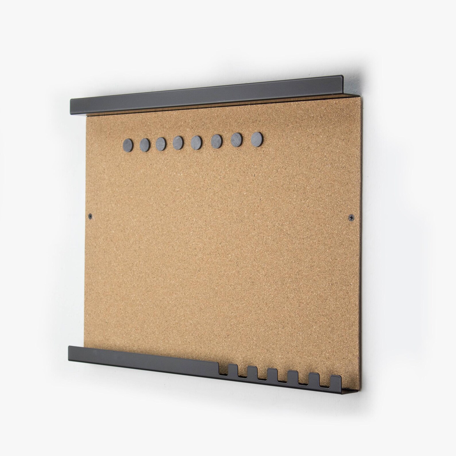 Magnetic Pinboard / Entryway Organizer / Wall Mounted Mail Organizer ...