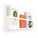 White Magazine Holder / Wall Mounted Magazine Rack / - Etsy Canada