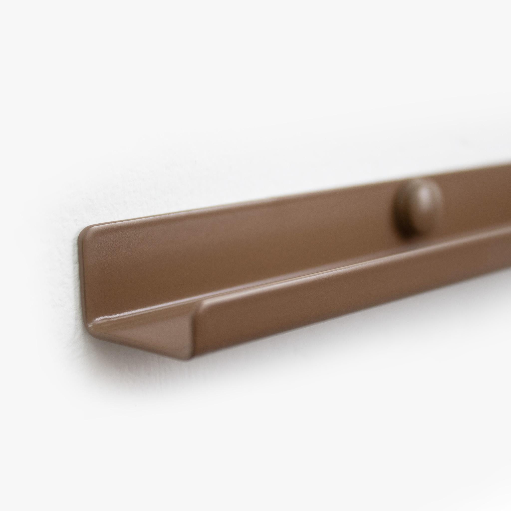 Minimalist Metal Wall Shelf Ledge for Pictures and Records / 1' Thin ...