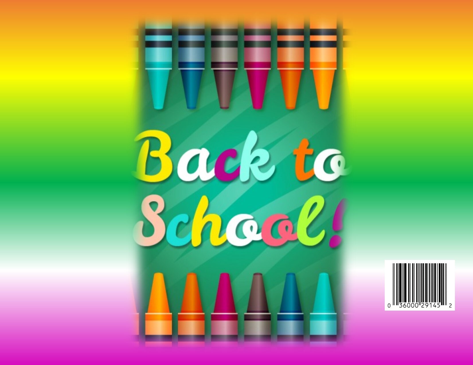 Crayon Back to School Chip Bag - Etsy