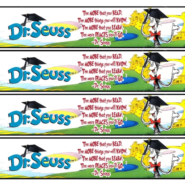 Dr Seuss Graduation - Etsy