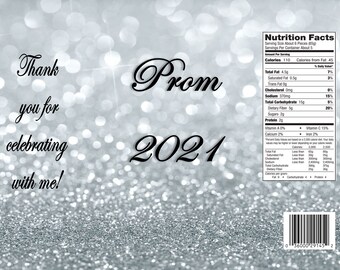 Prom Chip Bag Template | Etsy