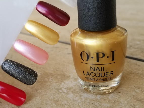 Gold Nail Polish Opi