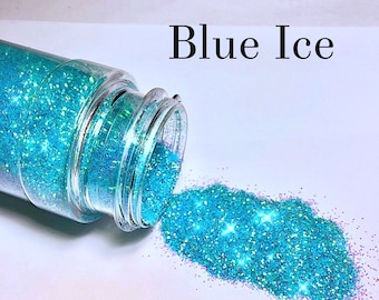 Ice Blue Glitter - Etsy