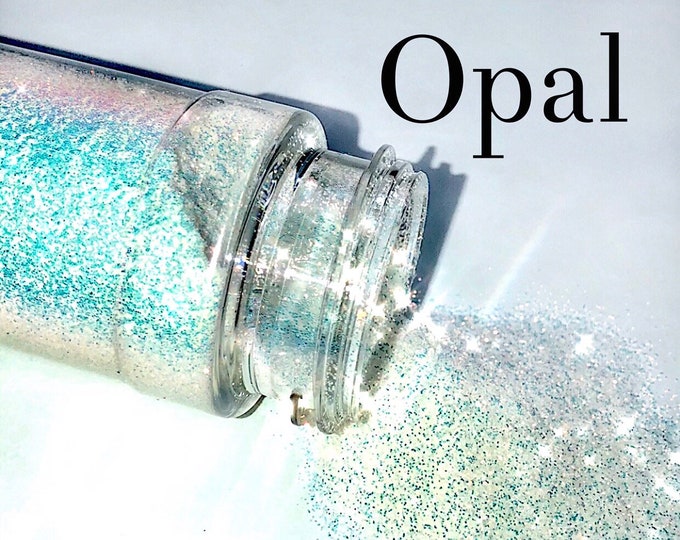 Opal/ Ultra Fine Polyester Opalescent Glitter With Blue/pink - Etsy
