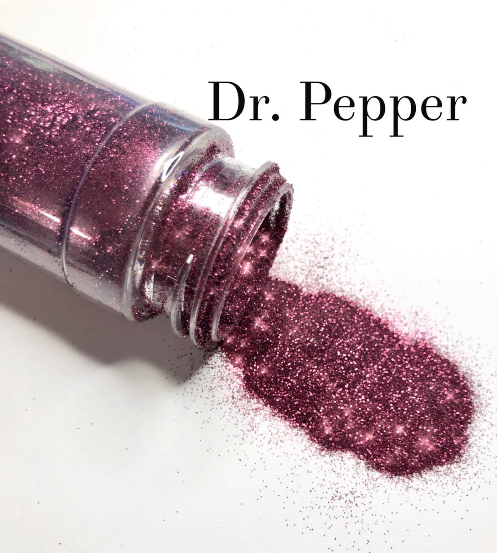 Dr. Pepper / a Maroon Extra Fine Metallic Polyester Glitter - Etsy