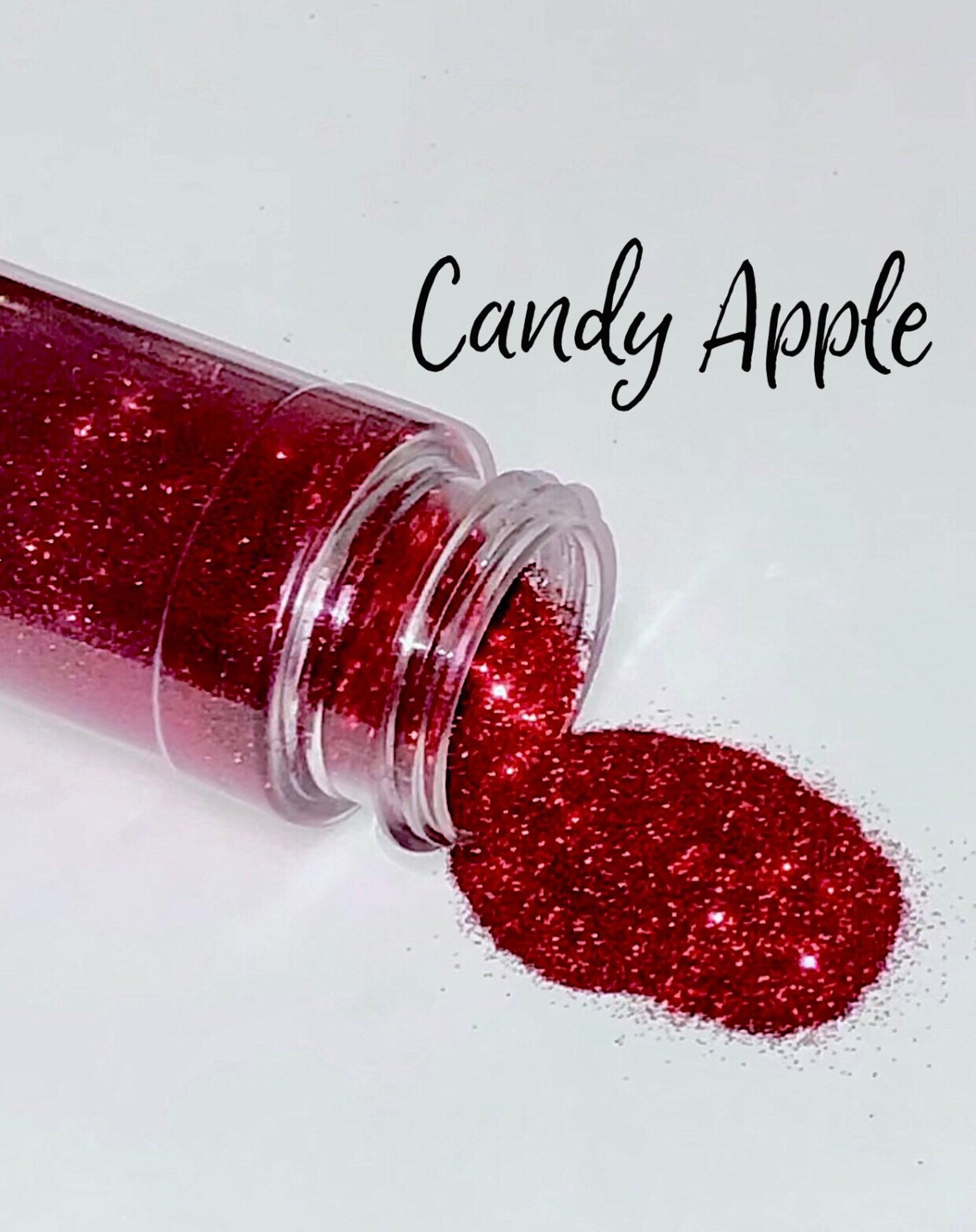 Candy Apple/ Red Metallic Ultra Fine Polyester Glitter - Etsy