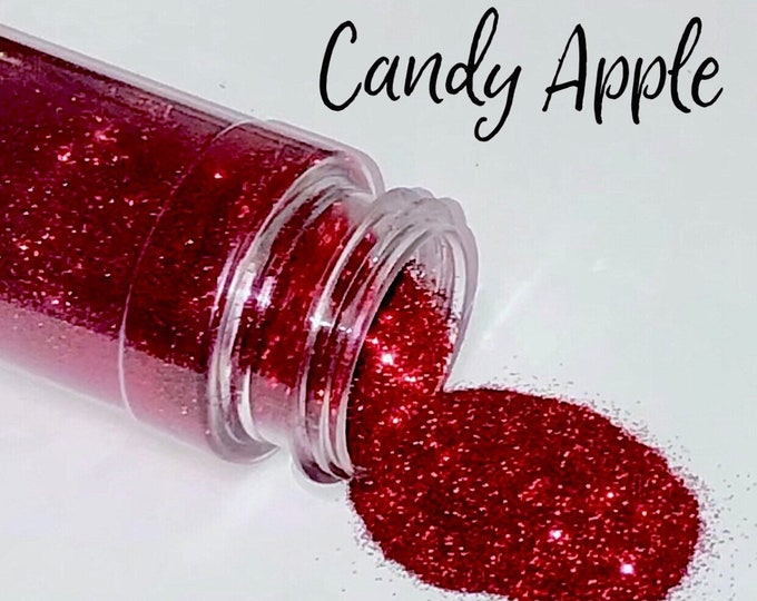 Candy Apple/ Red Metallic Ultra Fine Polyester Glitter - Etsy