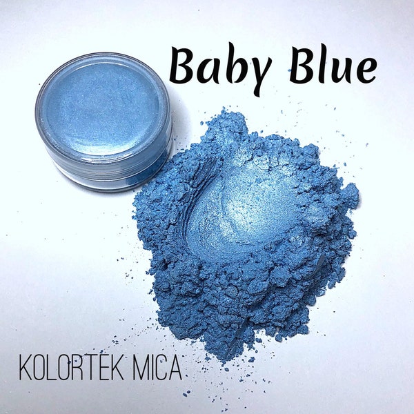 Blue Mica Powder - Etsy