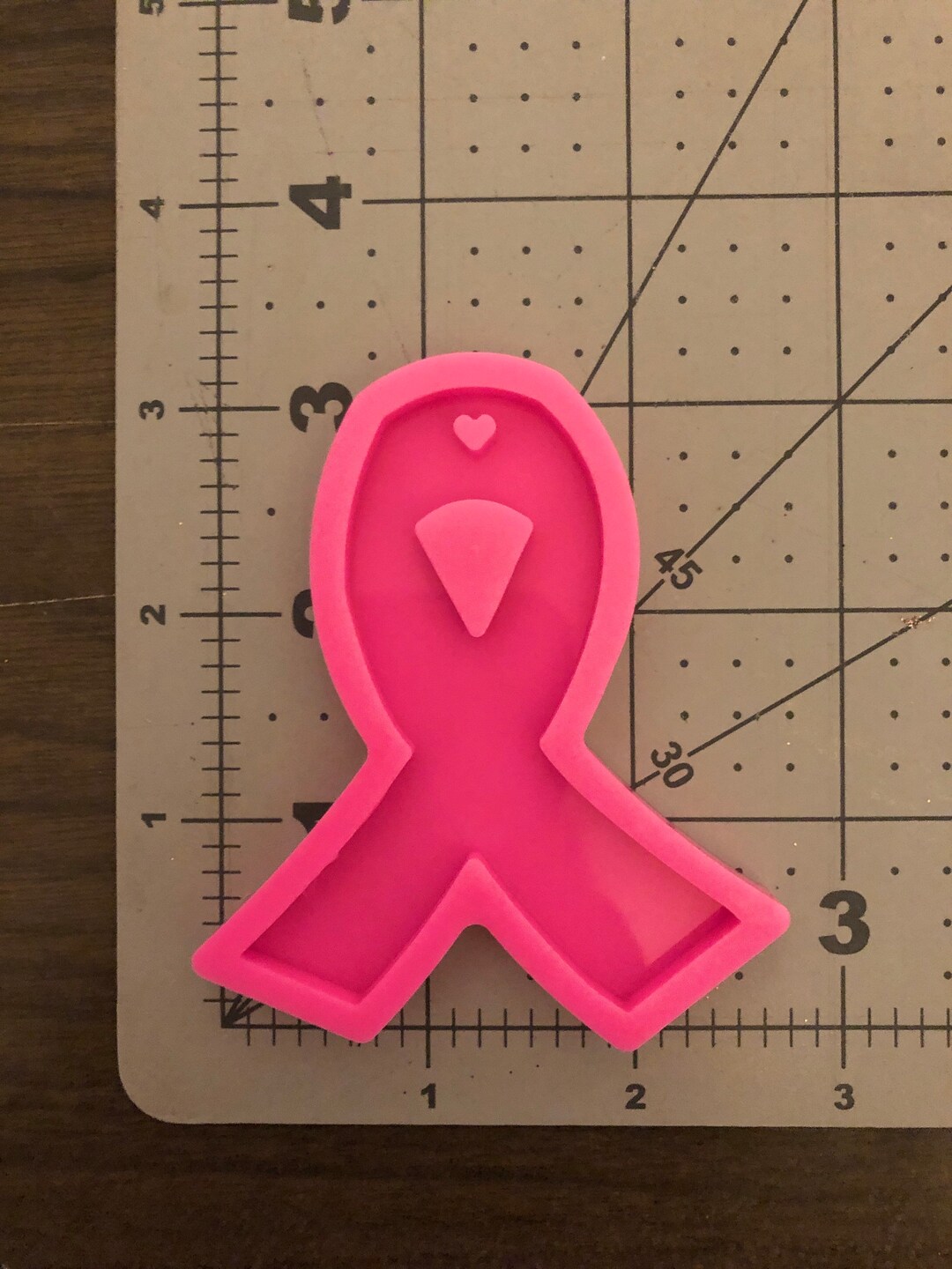 Awareness Ribbon Mold, Silicone Mold, Cancer Awareness Mold, Resin Mold ...