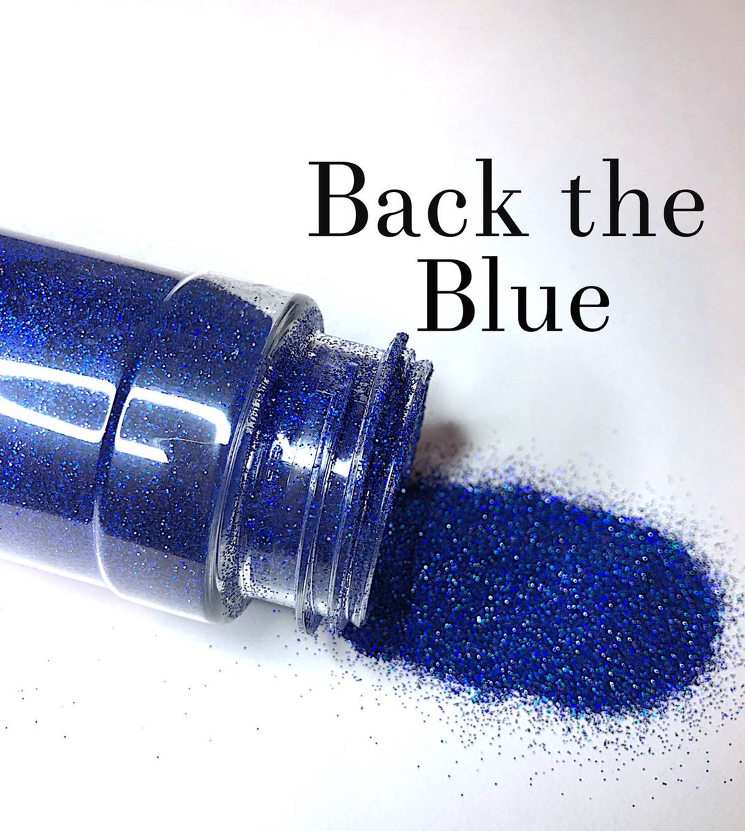 Holographic Blue Glitter, Royal Blue Glitter, High Quality Glitter ...