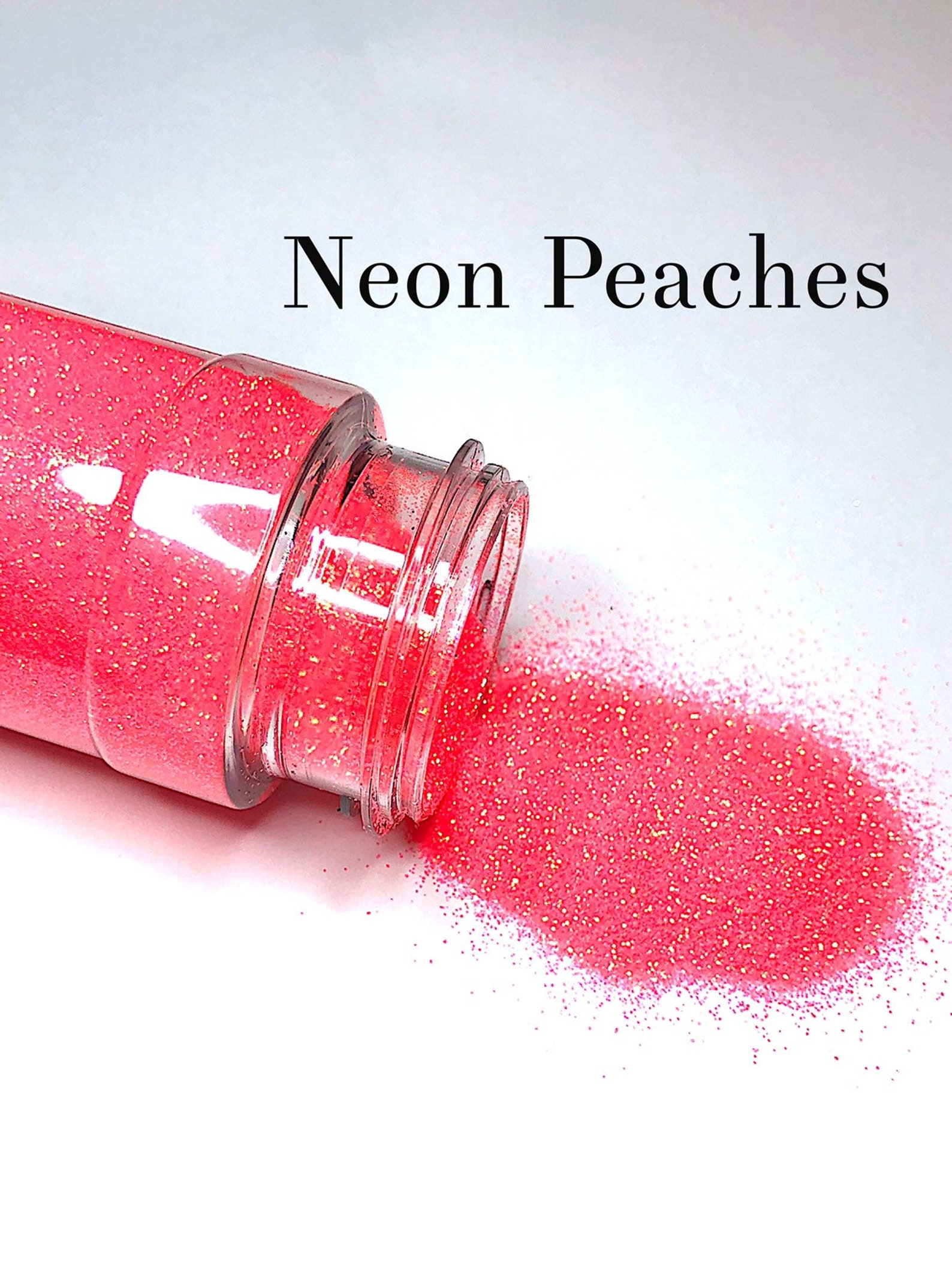 Neon Peaches / Peach Neon Ultra Fine Polyester Glitter - Etsy